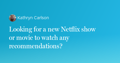 Click here to recommend your favorite TV & Movies | Likewise, Inc
